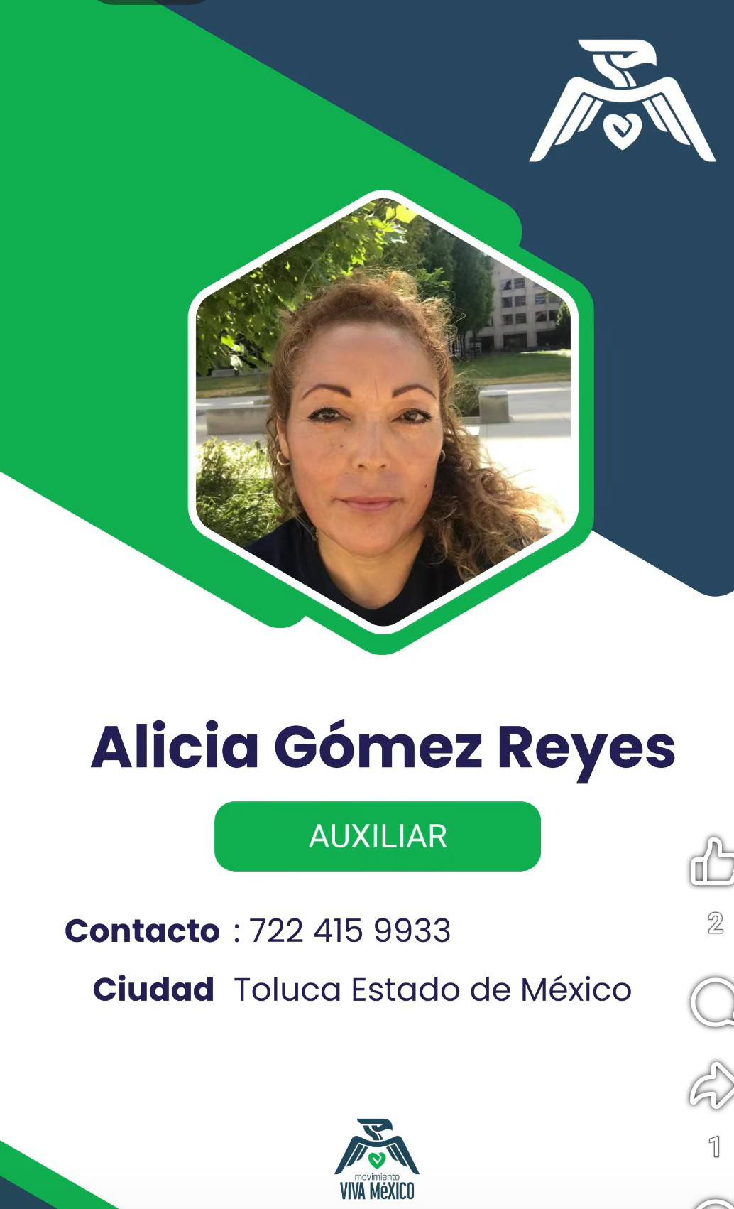 Apoya a Movimiento Viva México