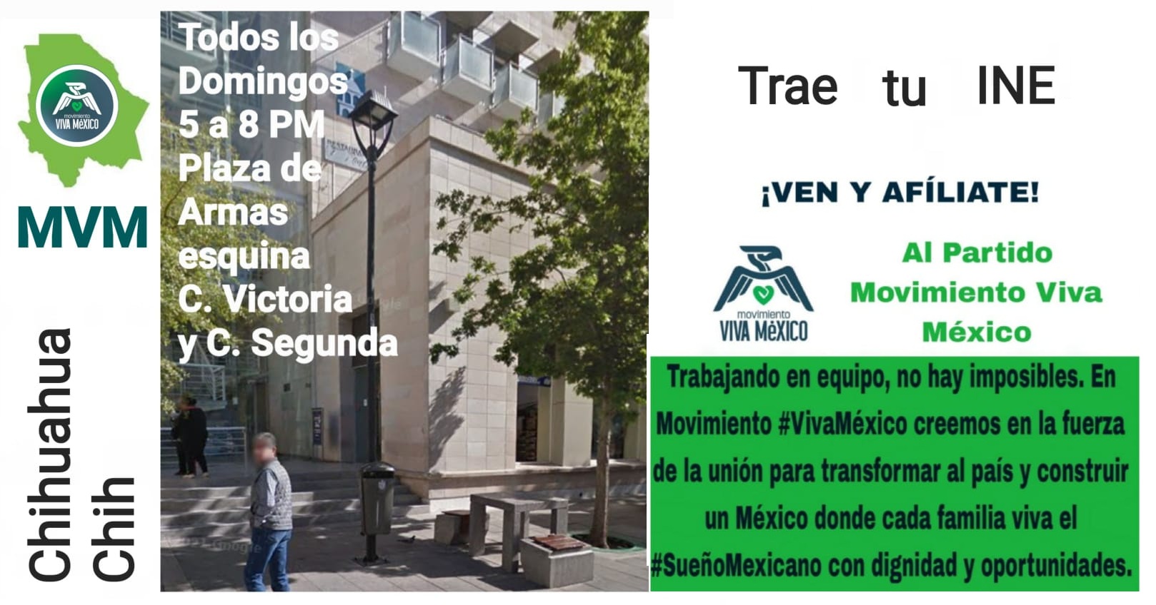 Apoya a Movimiento Viva México