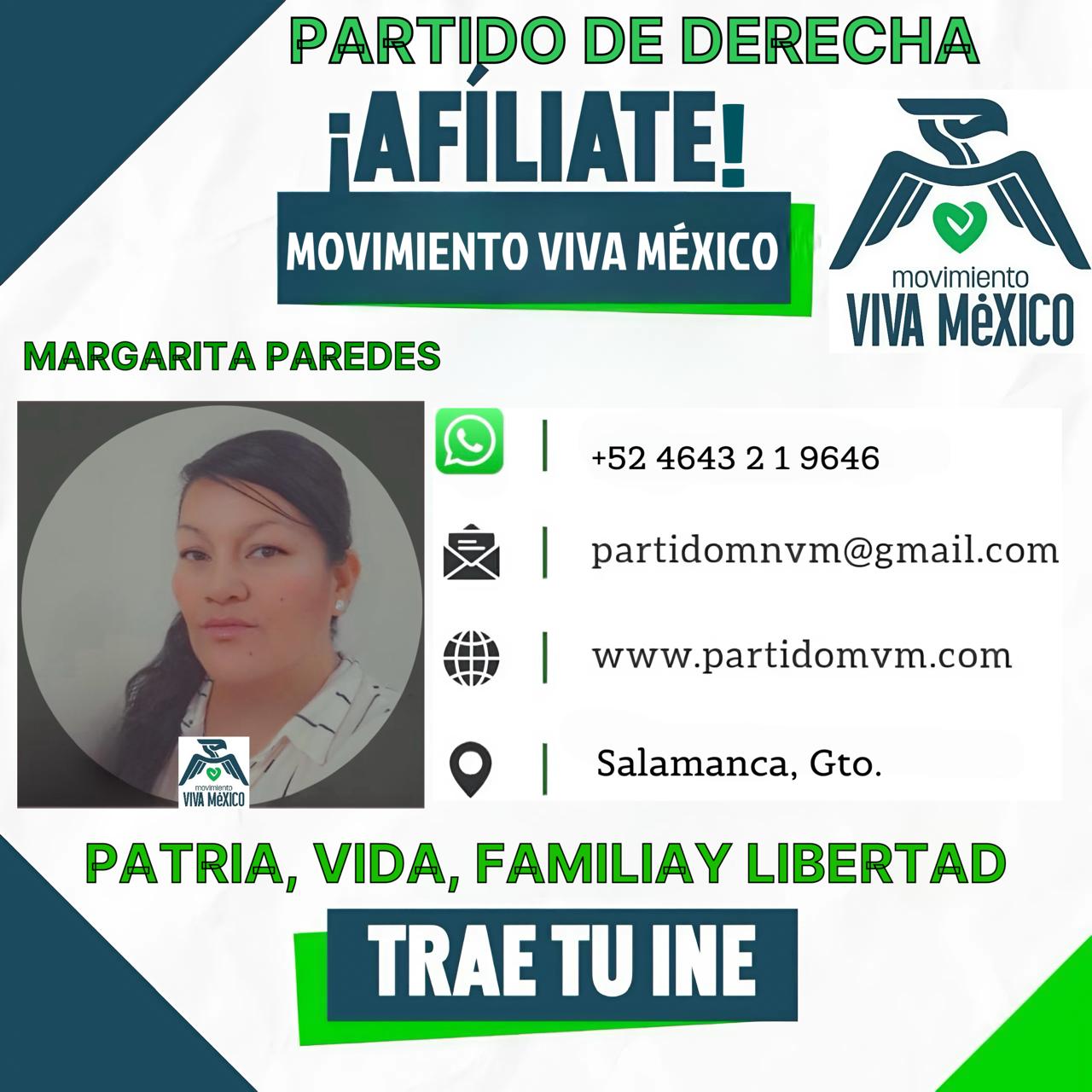 Apoya a Movimiento Viva México